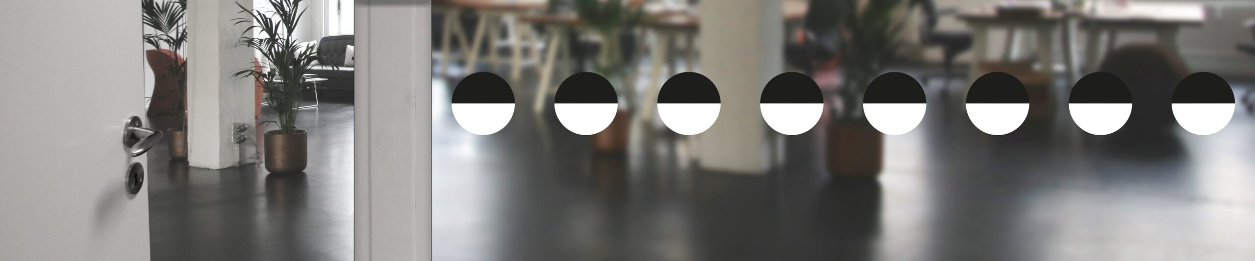 Kontrastmarkering för Glasparti & Glasdörrar - JC Gravyr & Tryck