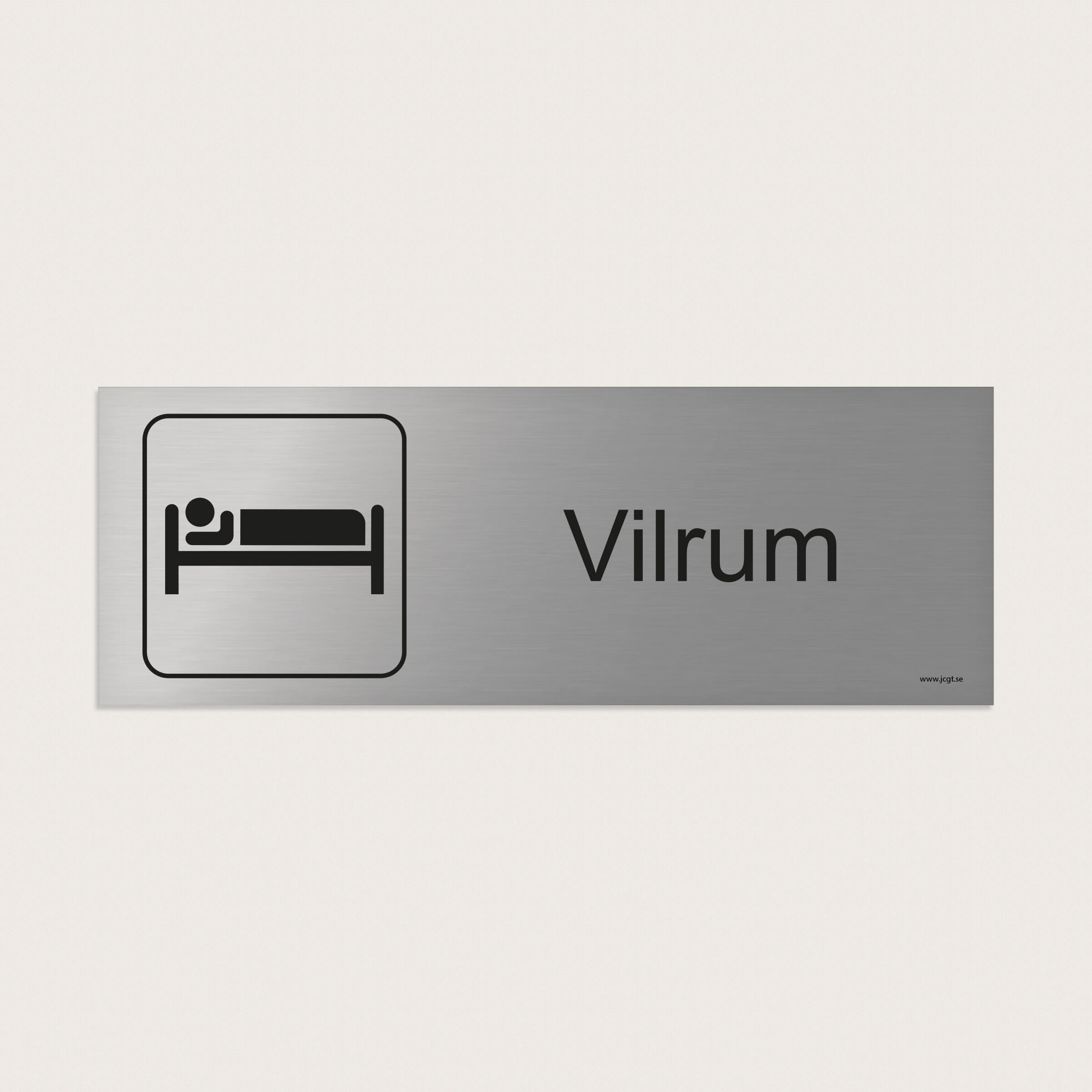 Trivselskylt Vilrum - JC Gravyr & Tryck